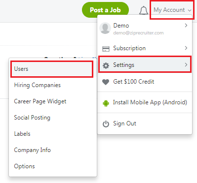 How to Update User Settings and Notifications