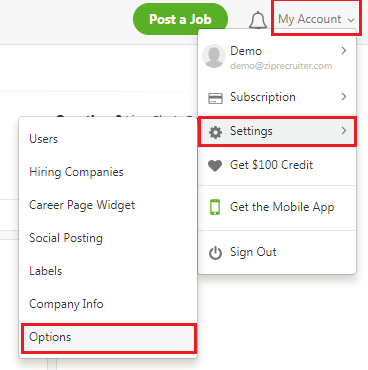 How to Change Your Default New Candidate Alerts